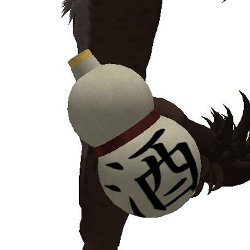 Second Life Marketplace - Tanuki Jug (hip)