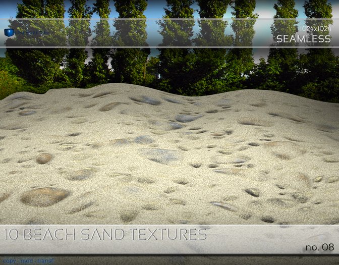 Second Life Marketplace - 10 BEACH SAND TEXTURES - FULL PERMISSIONS