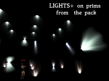 Second Life Marketplace - LIGHTS+ Multipurpose transparent alpha ...