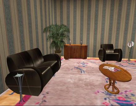Second Life Marketplace - *NEW* Art Deco Room Set