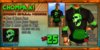 Second Life Marketplace - Chompa.K! Green Skull Hoodie