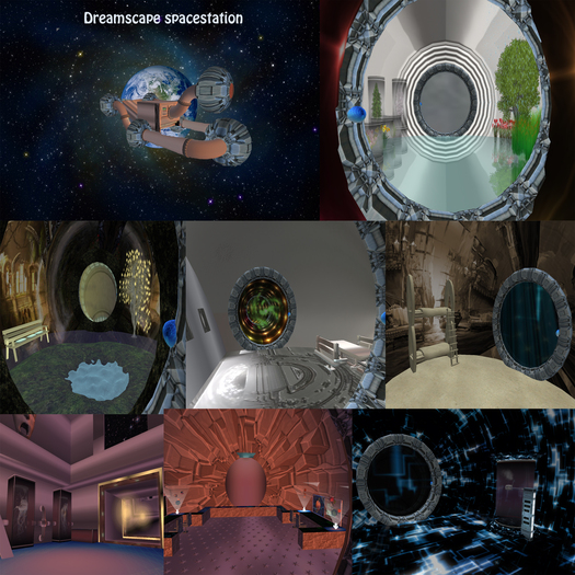 Second Life Marketplace - Dreamscape spacestation
