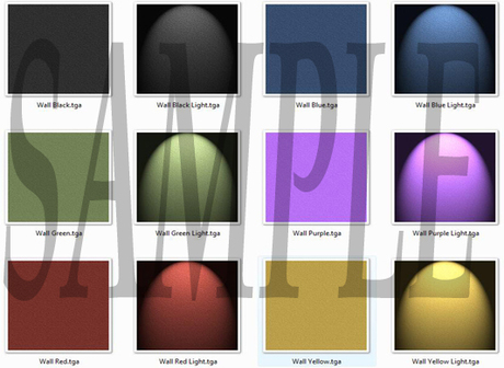 Second Life Marketplace - Light Wall Texture Pack 1