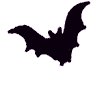 Second Life Marketplace - Animated Flapping Black Bat- Almost FREE