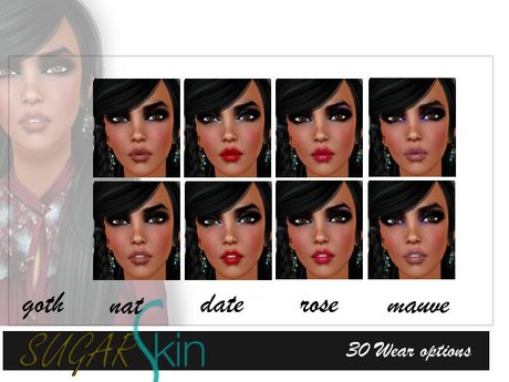 Second Life Marketplace - [ Sugar ] Skins - Moon Series peach
