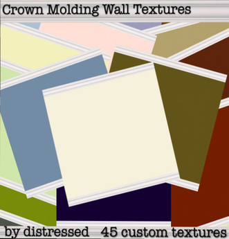 Second Life Marketplace - Crown Molding Wall Textures