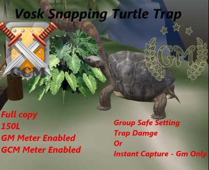 Second Life Marketplace - Turtle Trap Set