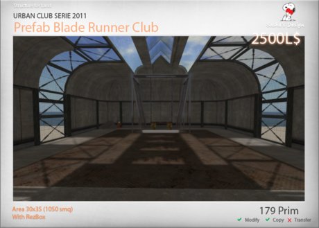 Second Life Marketplace - **PROMO SAVE 60%** Prefab Blade Runner Club ...