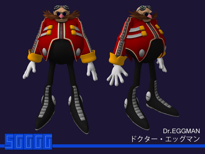 Second Life Marketplace - ::SGGGG:: Dr.EGGMAN v5.0 Full Mesh Avatar