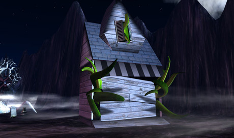 Second Life Marketplace - Spooky Tentacle Shack - Halloween Special ...