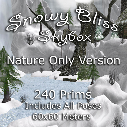 Second Life Marketplace - Skybox - Snowy Bliss Nature Version By Luna ...