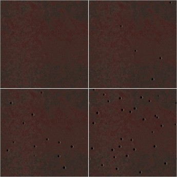 Second Life Marketplace - 16 textures of bullet impacts on metal ...