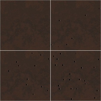 Second Life Marketplace - 16 textures of bullet impacts on metal ...