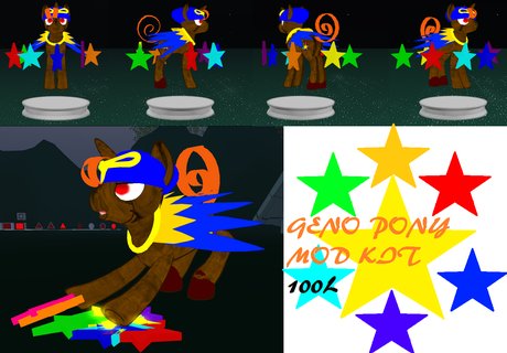 Second Life Marketplace - Geno pony Mod kit full perm