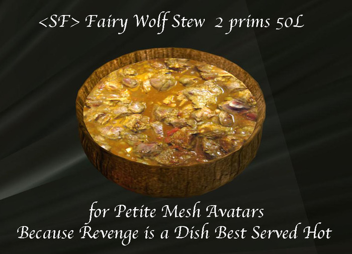 Second Life Marketplace - Pixie's Revenge Wolf Stew