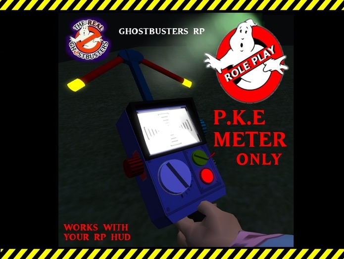 Second Life Marketplace - The REAL Ghostbusters RP - PKE-Meter Only