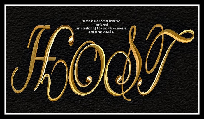 Second Life Marketplace - *MRC* Gold Host Tip Jar