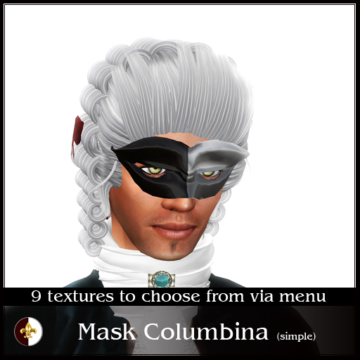 Second Life Marketplace - *FDL* Mask Columbina (boxed), mask, venezian ...