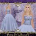 Second Life Marketplace - *TPS* Princess Adelaide - Periwinkle (Silver)