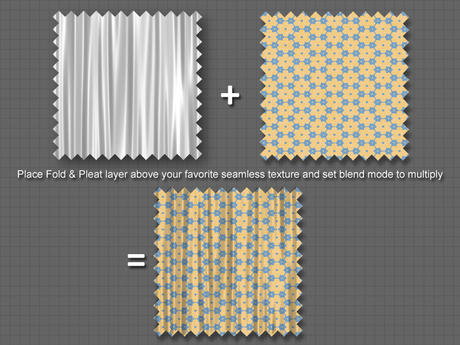 Second Life Marketplace - (PAT Fabric - Folds and Pleats)