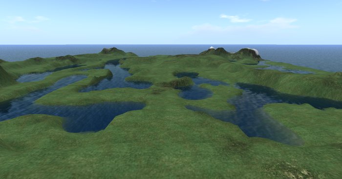 Second Life Marketplace - RAW Terrain File - Residentia Island - 3D Sim ...