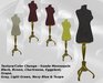 Second Life Marketplace - Mannequin Texture Change (suede) gold base