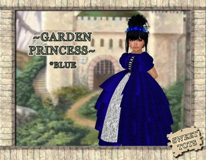Second Life Marketplace - Garden Princess Blue