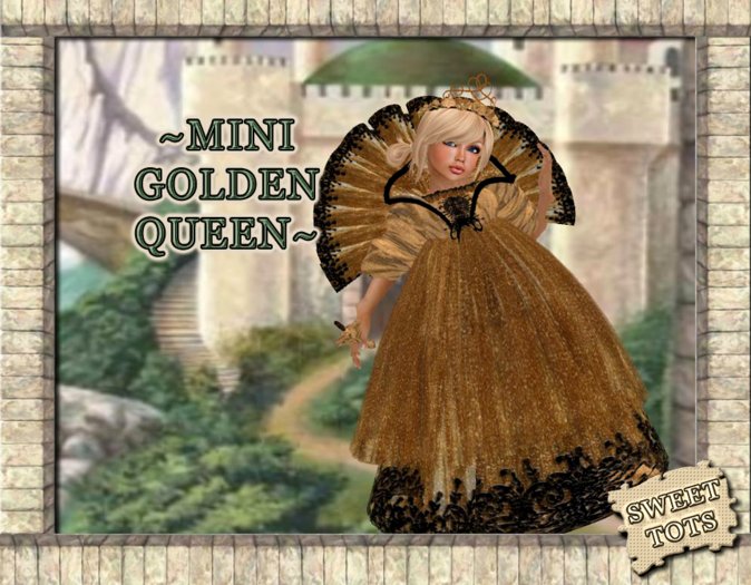 Second Life Marketplace - Mini Golden Queen