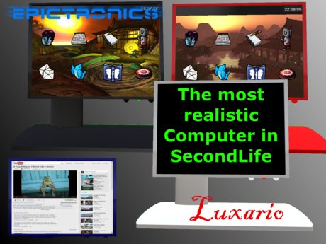 Second Life Marketplace - Luxario [Real PC in Second Life]