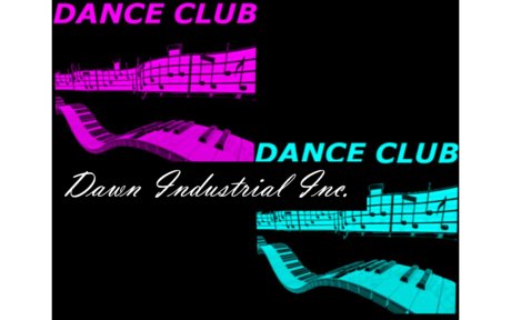 Second Life Marketplace - Dance Club Neon Sign With Purple And Teal ...