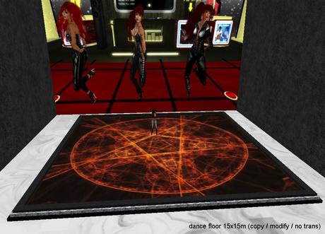 Second Life Marketplace - Ari's dance floor & cage (dance floor & cage ...