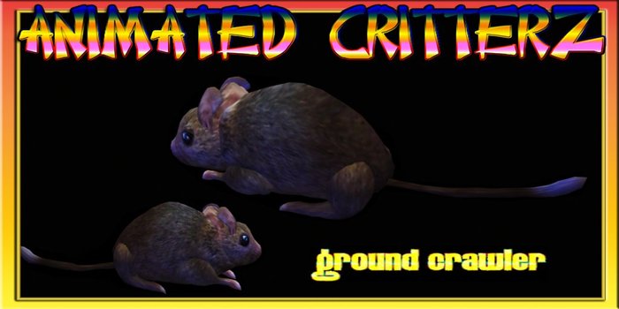 Second Life Marketplace - ANIMATED CRITTERZ MOUSE BOXED