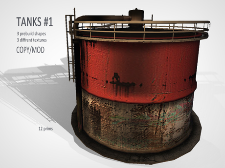 Second Life Marketplace - [FLOWS] TANK #1