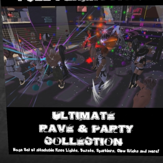 Second Life Marketplace - ULTIMATE RAVE & PARTY COLLECTION - FULL PERM