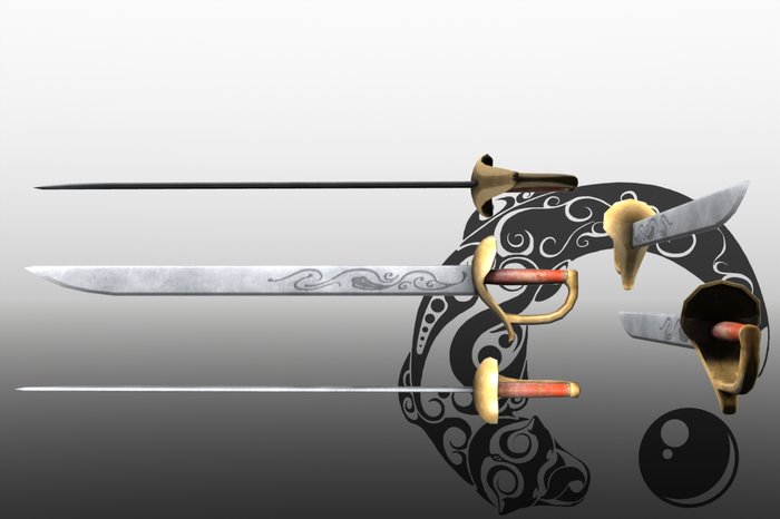 Second Life Marketplace - [FAUX] Simple Sabre