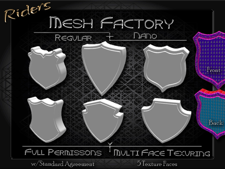 Second Life Marketplace - Riders - Full Permission Mesh, NANO Incl ...