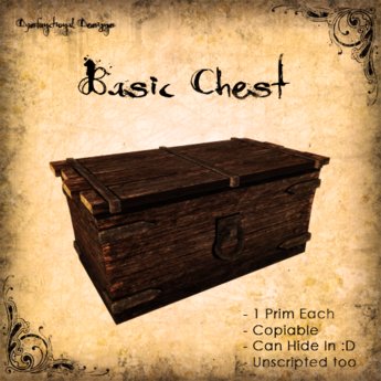 Second Life Marketplace - [DDD] Quintessential Basic Chest