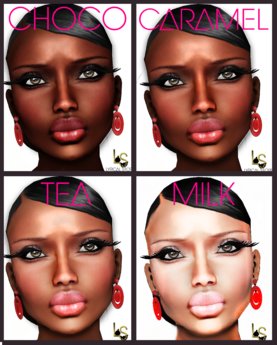 Second Life Marketplace - ::LS:: PAM Skin - BUNDLE Pack