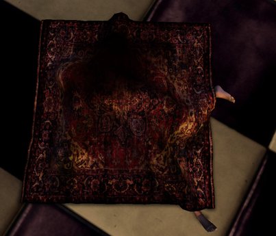 Second Life Marketplace - Body under rug v3, Gothic Furniture