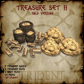 Second Life Marketplace - Treasure Set II [Gold]