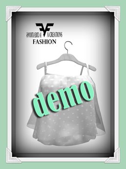 Second Life Marketplace - ::FAC:: Rigged-MESH Spaghetti Top DEMO