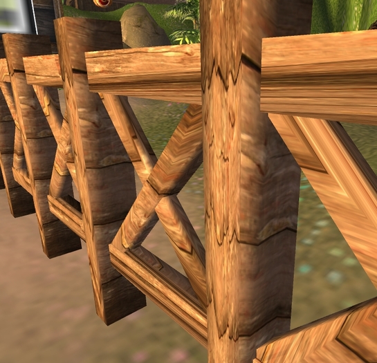 Second Life Marketplace - Wood fence