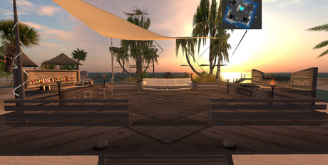 Second Life Marketplace - Beach Party Dancefloor & Hangout [mod/copy]