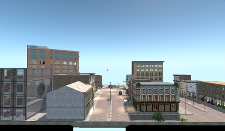 Second Life Marketplace - UTOPIA3. Urban scene third party. Vintage diorama