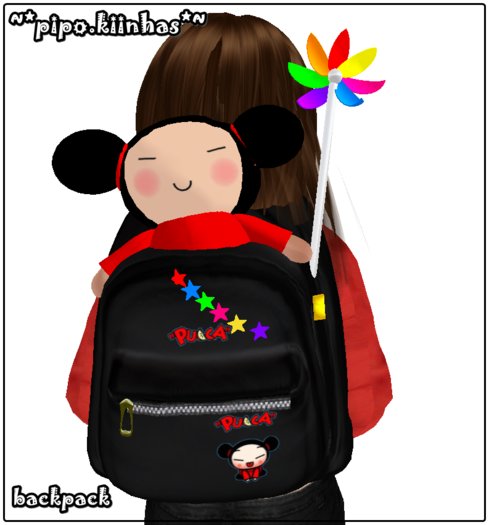 Second Life Marketplace - ::PK:: Backpack pucca ~*pipo.kiinhas* ~kids