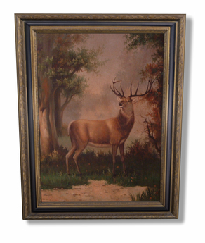 Second Life Marketplace - Elk Painting with wall shadow by Aisha (Akira ...