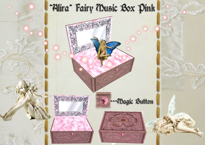 Second Life Marketplace - ~Alira~ Fairy Music Box Pink