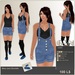 Second Life Marketplace - G&N Quality Design Mary Jane Shortalls Set