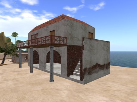 Second Life Marketplace - DOMUS with Taberna / Roman House with Shop ...