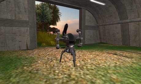 Second Life Marketplace - Robot Sentry Turret (Destructible) -SP- Design